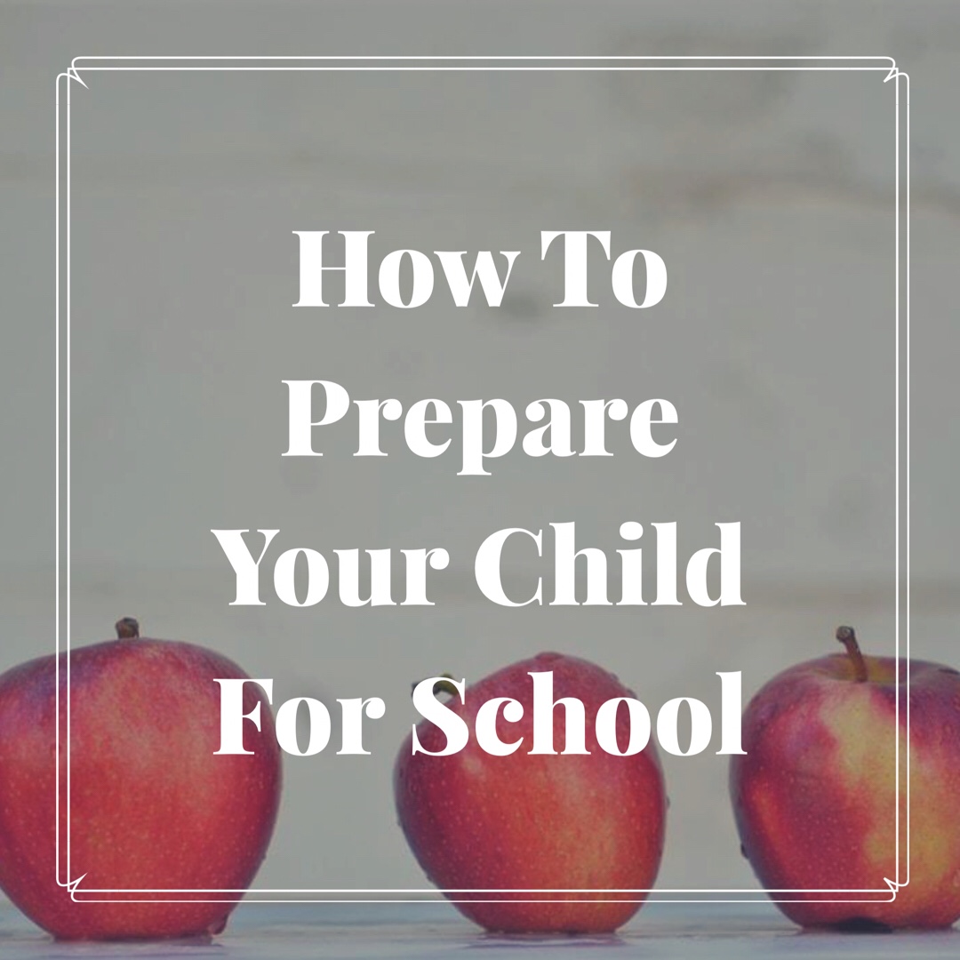 How To Prepare Your Child For School – Fraser’s Fun House