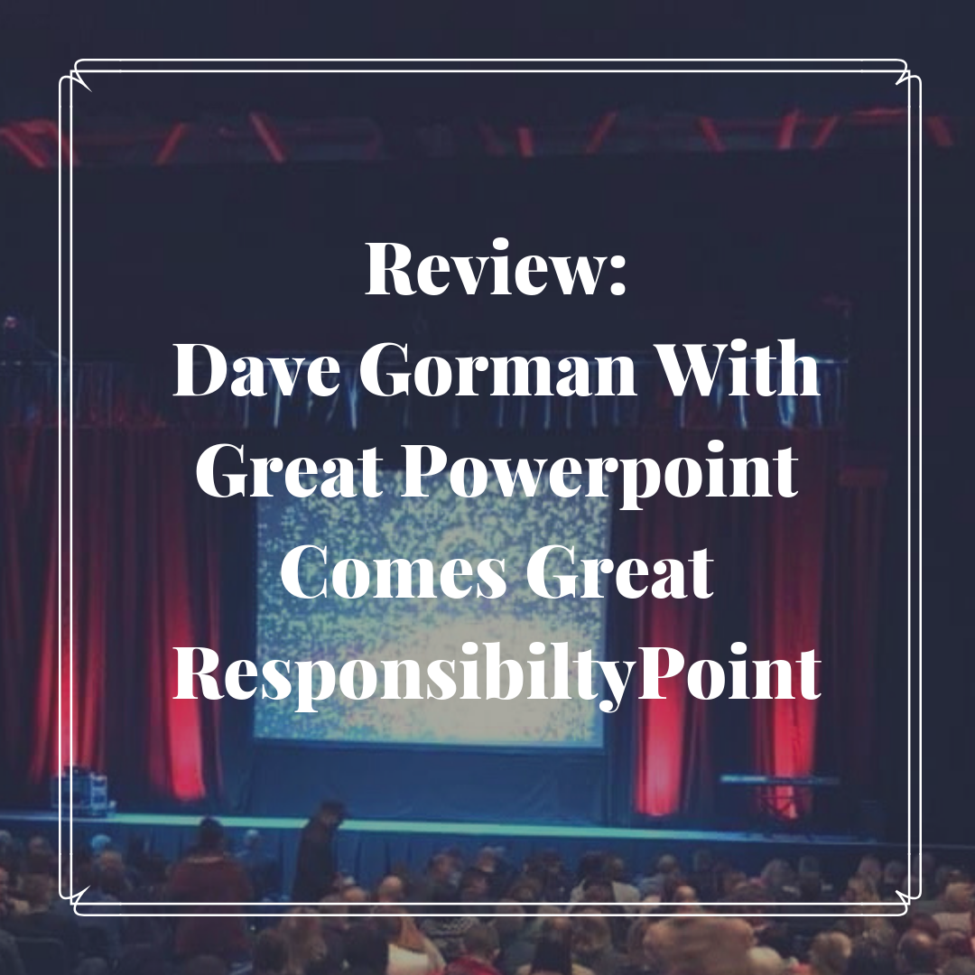 Review: Dave Gorman With Great Powerpoint Comes Great ...