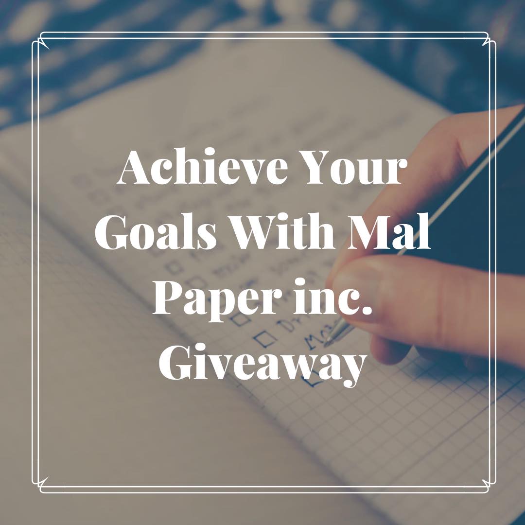 Achieve Your Goals With Mål Paper inc. Giveaway – Fraser’s Fun House
